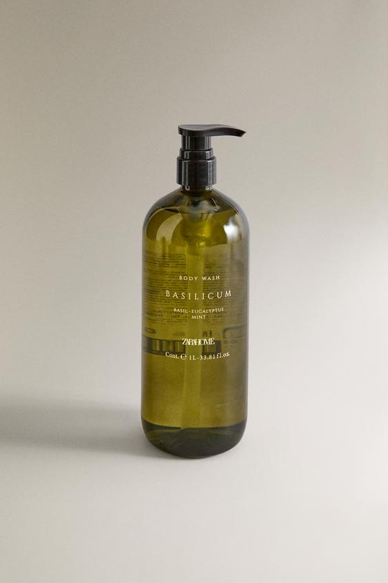 (1 L) BASILICUM LIQUID BODY SOAP - Mint | ZARA Turkey