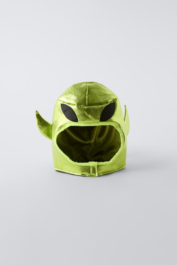 ALIEN COSTUME HAT - Green | ZARA Singapore