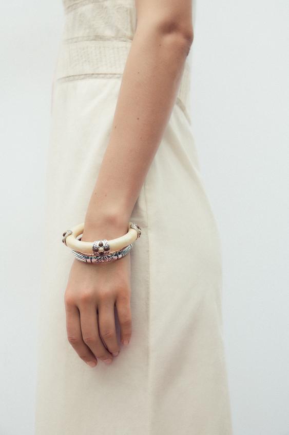 PACK OF 3 RIGID BRACELETS - Silver | ZARA Australia