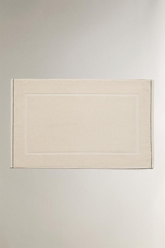 RIBBED TEXTURE BATH MAT - Sand | ZARA United Kingdom
