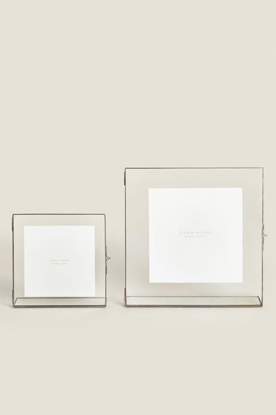 SQUARE STRUCTURE PICTURE FRAME - Black | ZARA Mexico