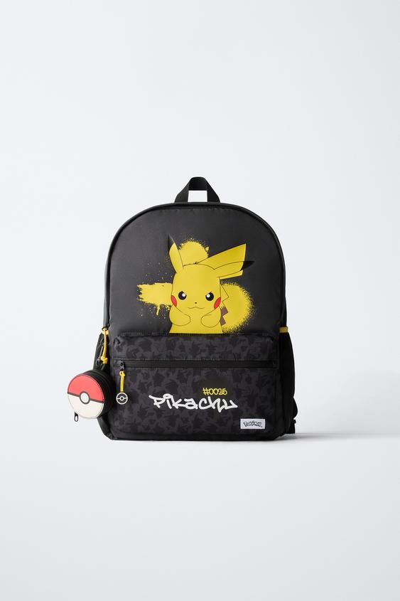 PIKACHU POKÉMON ™ BACKPACK - Black | ZARA Saudi Arabia