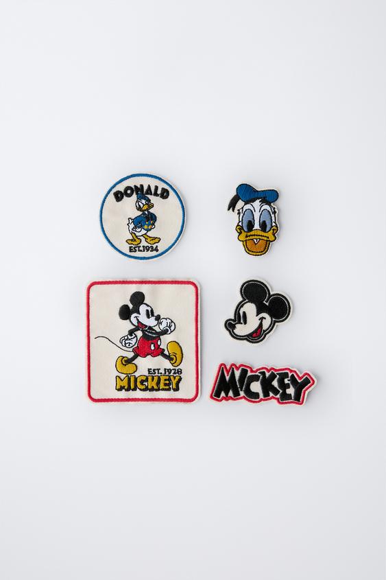 PACK OF FIVE MICKEY MOUSE AND DONALD DUCK © DISNEY PATCHES ...