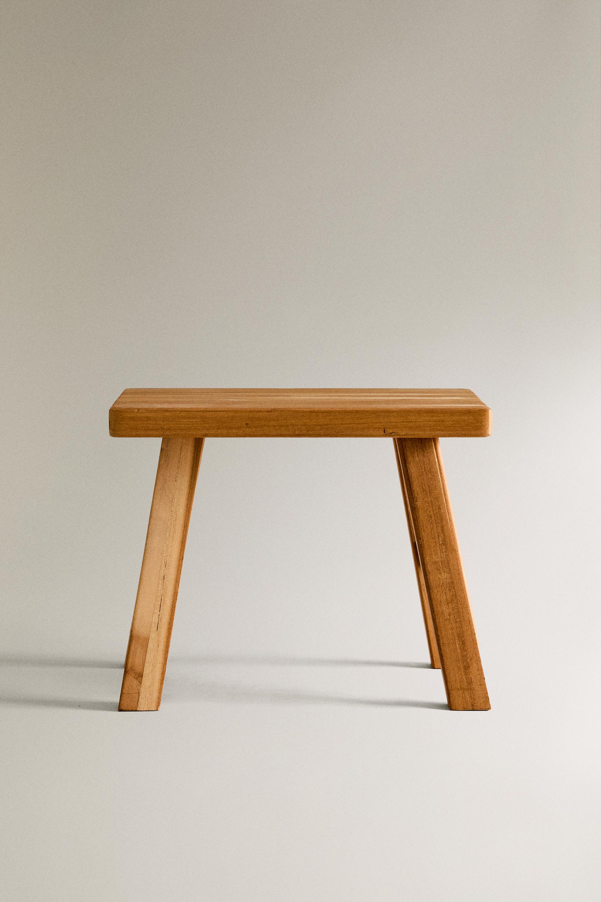 WOODEN MINI STOOL - Multicolored | ZARA United States