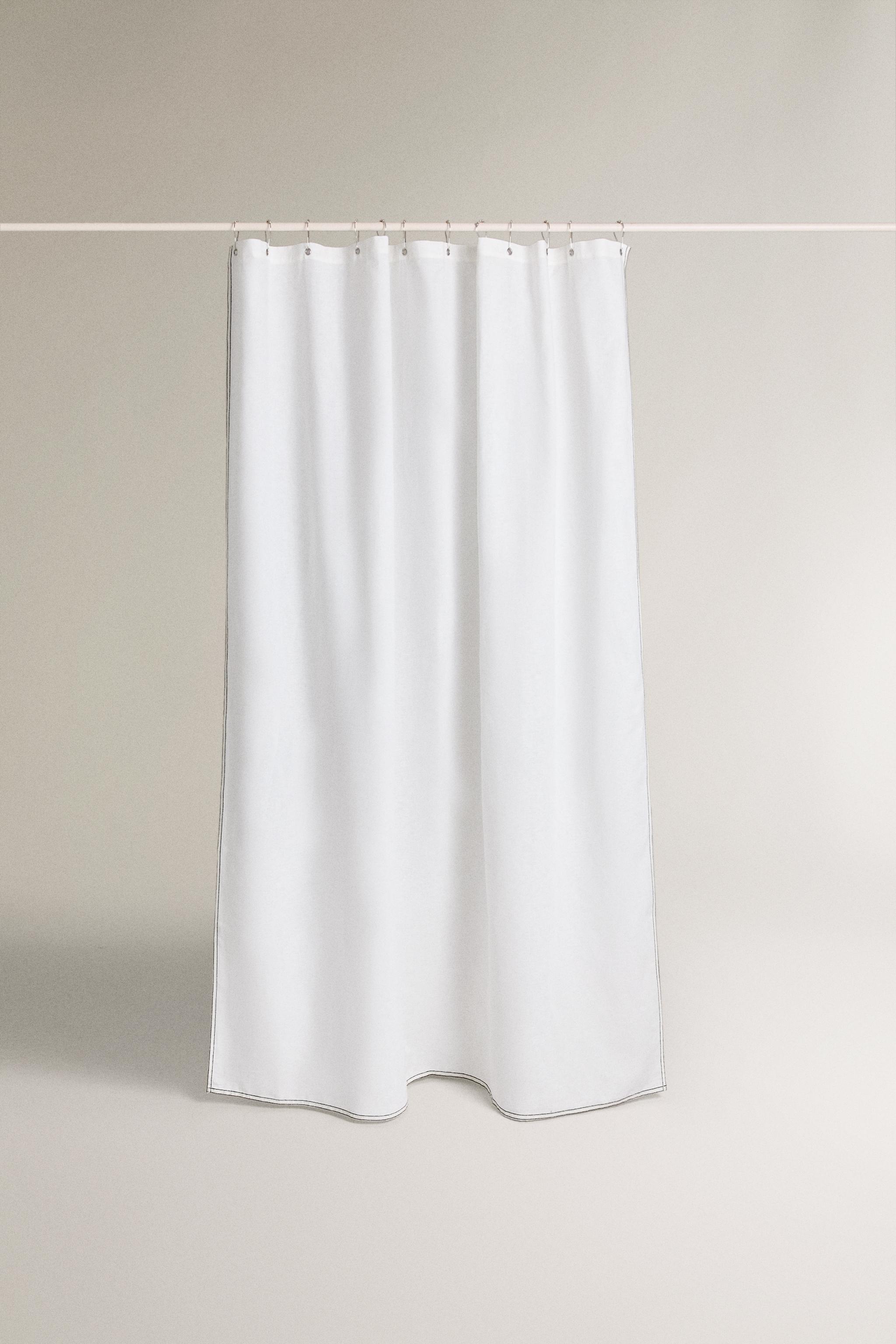 Cheap white shower curtain store