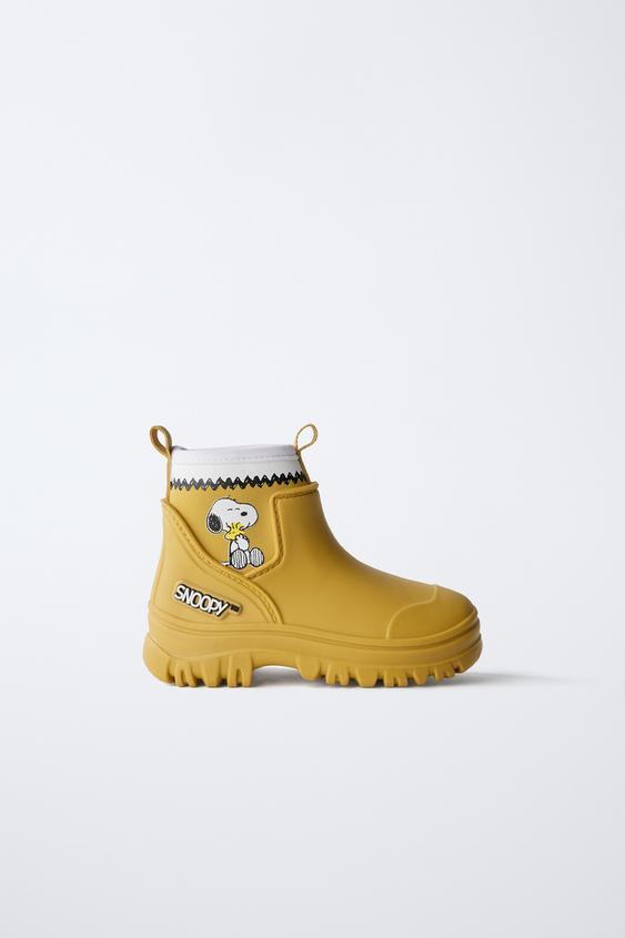 SNOOPY PEANUTS™ WELLIES - Yellow | ZARA United Kingdom