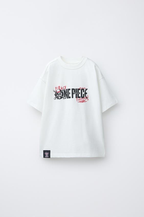 T-SHIRT ONE PIECE NETFLIX © - Branco | ZARA Portugal