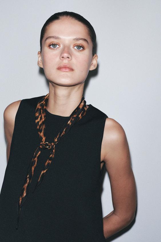 BANDANA ANILHA ESTAMPA ANIMAL - Leopardo | ZARA Brasil