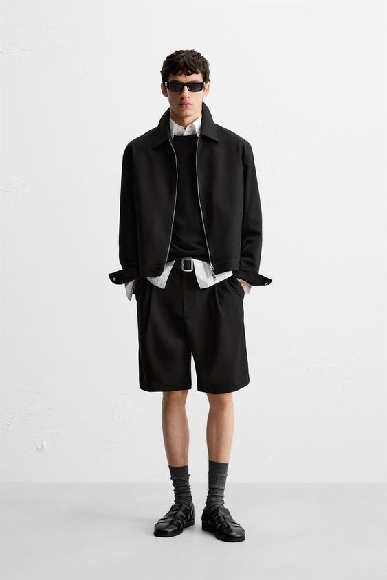 RELAXED FIT OVERSHIRT SET | ZARA Saudi Arabia