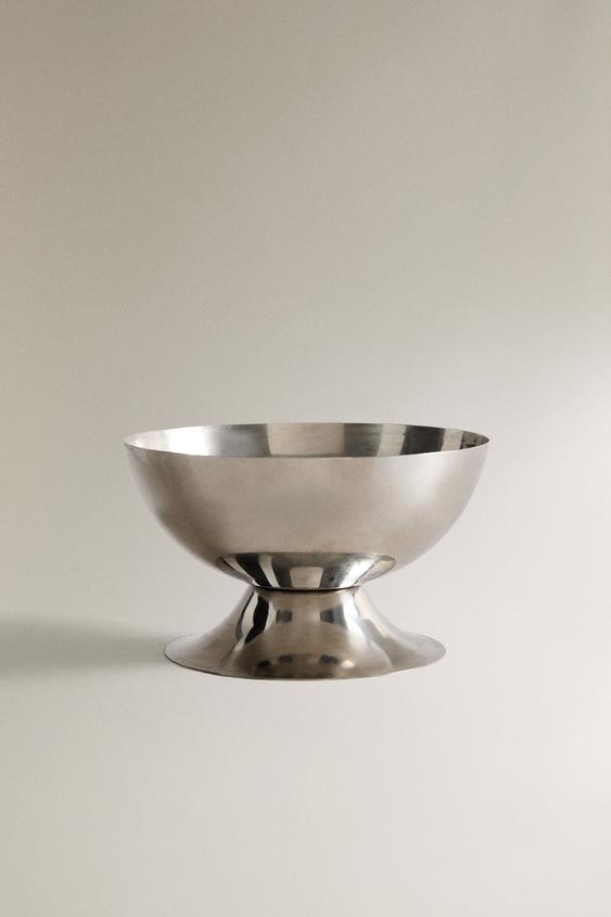 SHINY METAL DESSERT CUP - Steel | ZARA United States