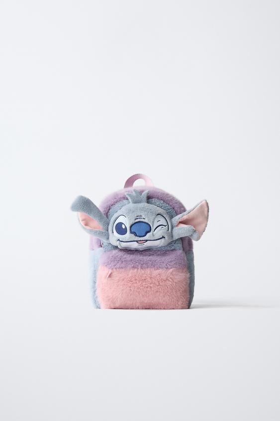 FAUX FUR LILO & STITCH © DISNEY BACKPACK - Blue | ZARA United States