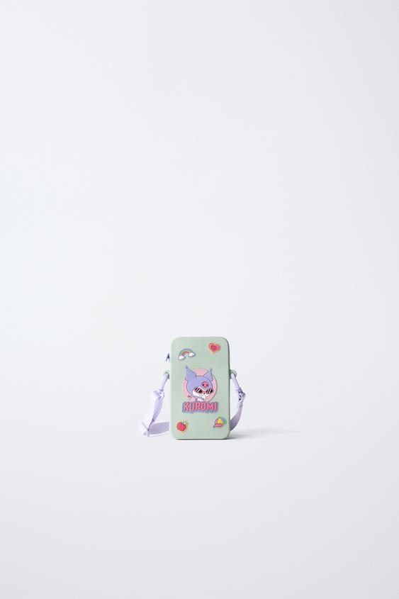 KUROMI © SANRIO RUBBERIZED CELL PHONE HOLDER - Pink | ZARA Mexico
