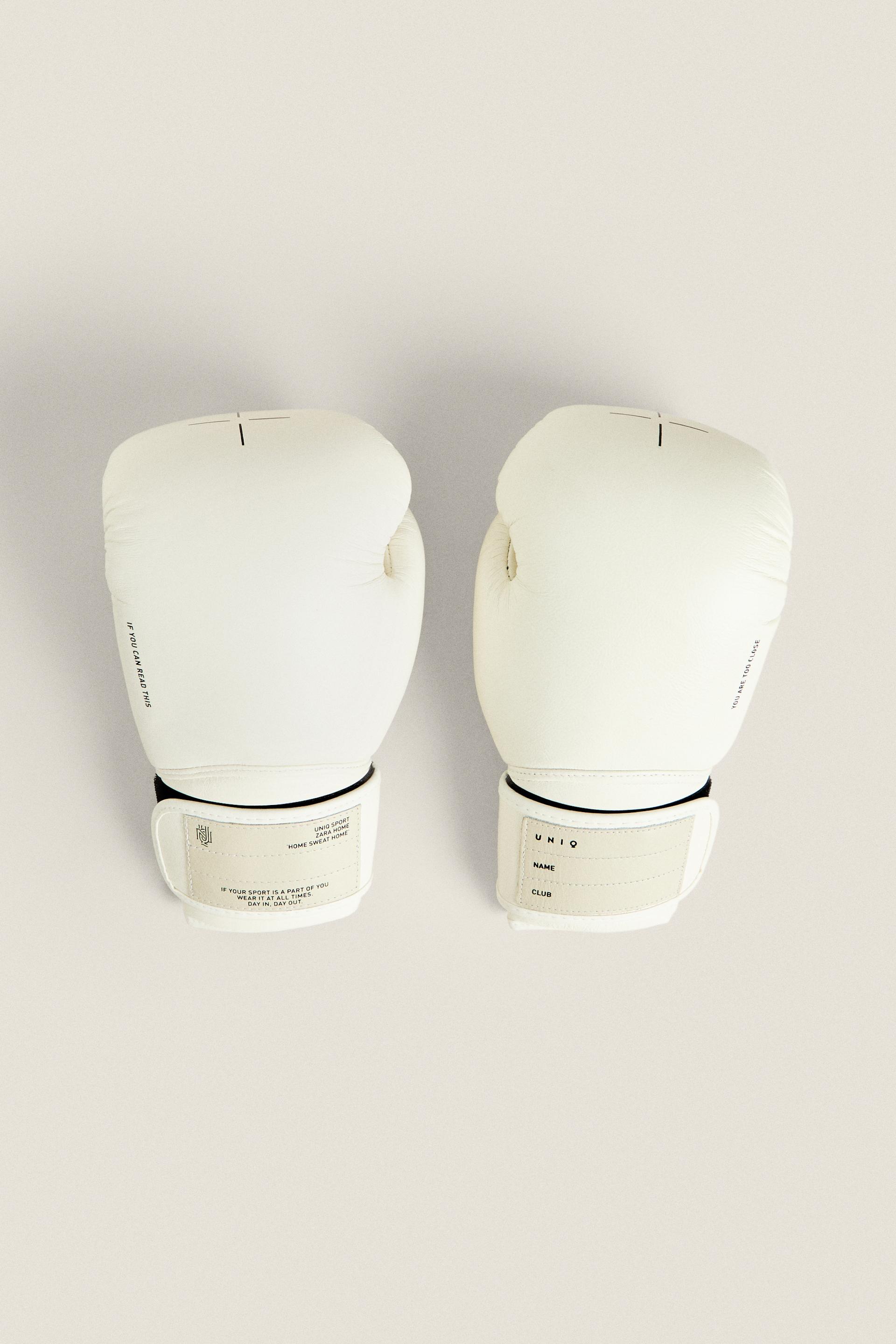 UNIQ BOXING GLOVES SET (SET OF 2) - White | ZARA Turkey