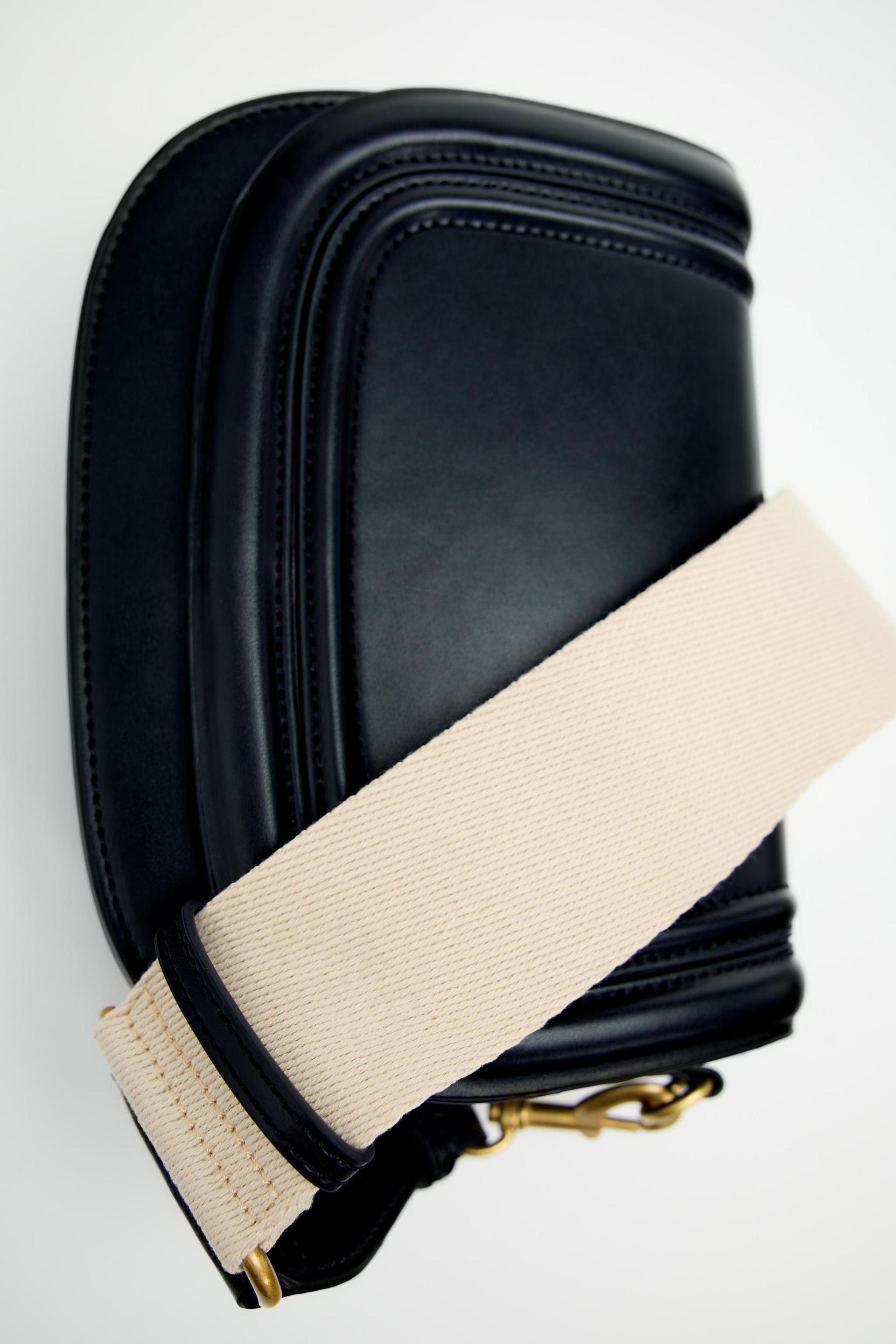 BOLSA A TIRACOLO - Preto | ZARA Brasil