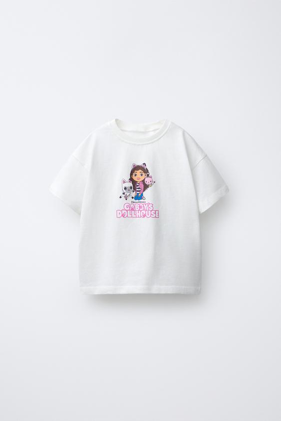 GABY´S DOLLHOUSE ® DREAM WORKS T-SHIRT - Ecru | ZARA United States