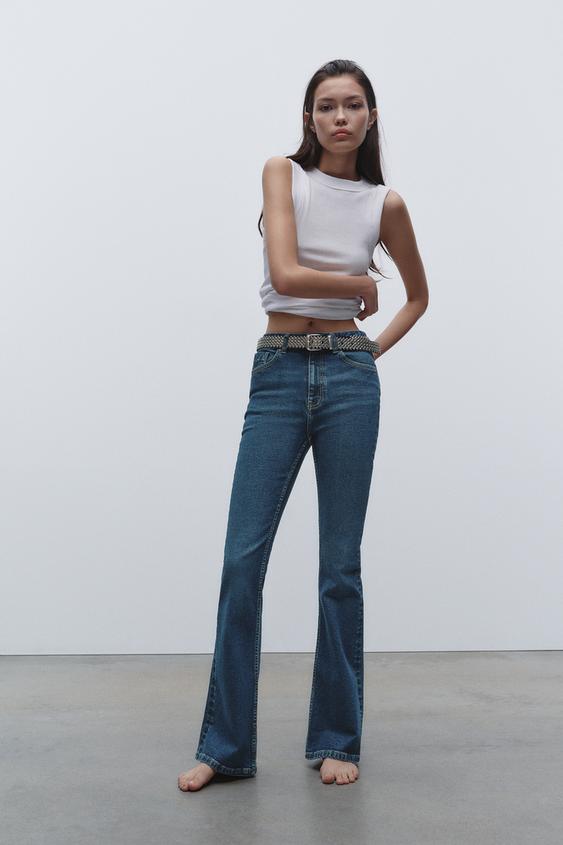 ΤΖΙΝ Z1975 FLARE ΨΗΛΟΜΕΣΟ - Μπλε | ZARA Greece / Ελλαδα
