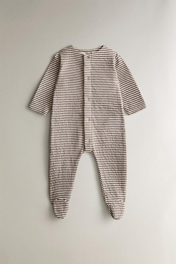 PELELE INFANTIL RAYAS - Marrón chocolate | ZARA Chile