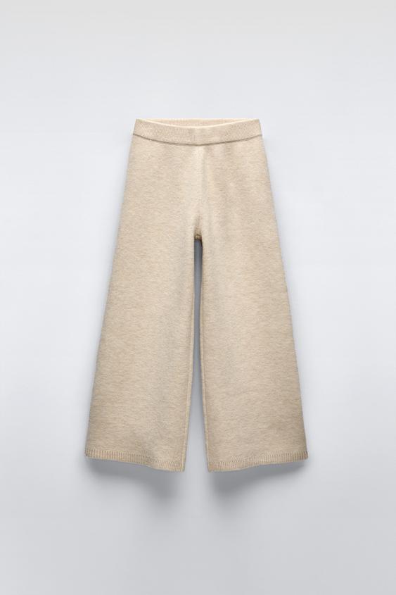 KNIT CULOTTES - Ecru | ZARA Georgia