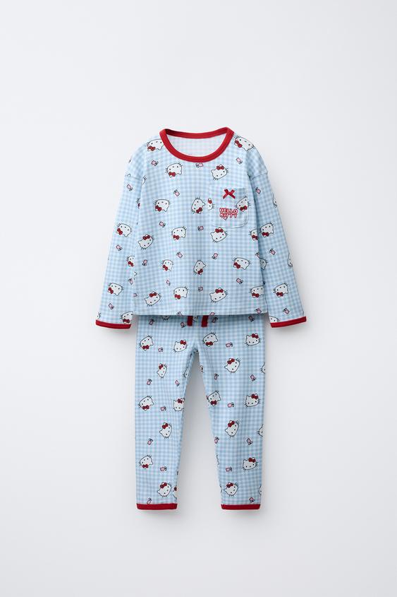 2-6 YEARS/ HELLO KITTY © SANRIO PYJAMAS - Blue | ZARA UAE - Dubai ...