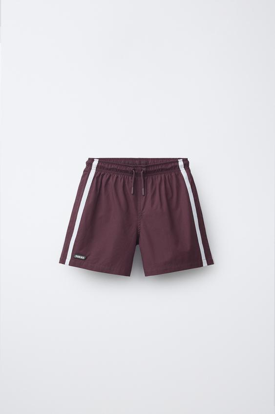 2-6 AÑOS/ BERMUDA BAÑO PUKAS SURF - Berenjena | ZARA España