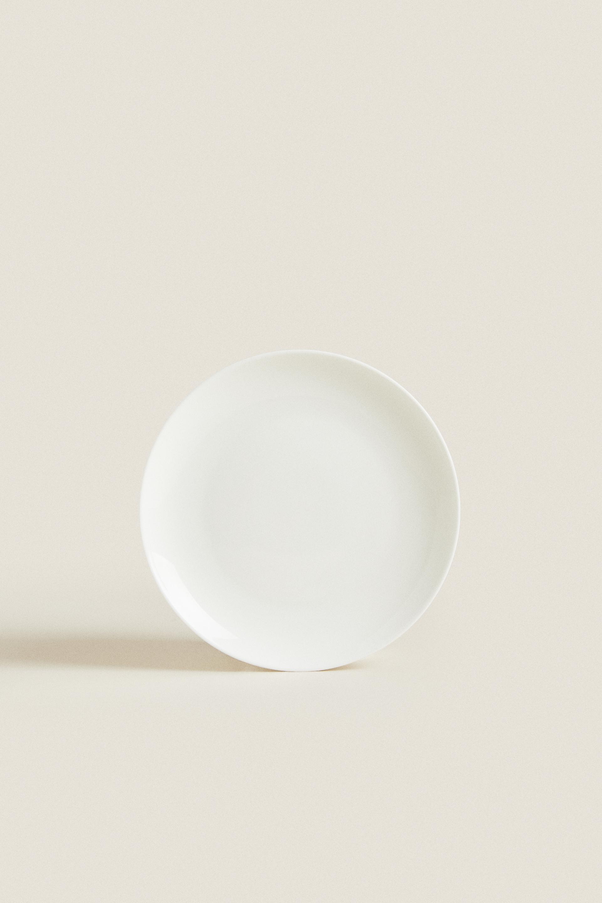 BONE CHINA SIDE PLATE - White | ZARA United States