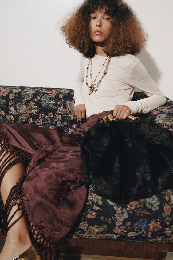 BEADED SKULL CAP - Aged gold | ZARA Turkey