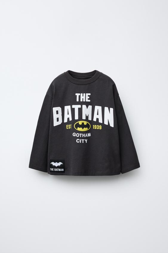 CAMISETA BATMAN © & ™ DC COMICS © - Gris antracita | ZARA Chile
