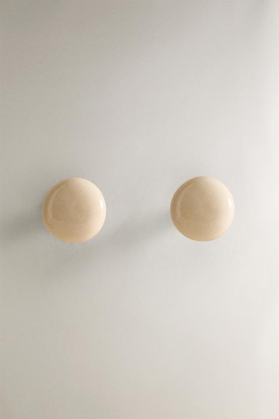 CERAMIC IVORY KNOB (SET OF 2) - Crudo | ZARA Estados Unidos de América ...