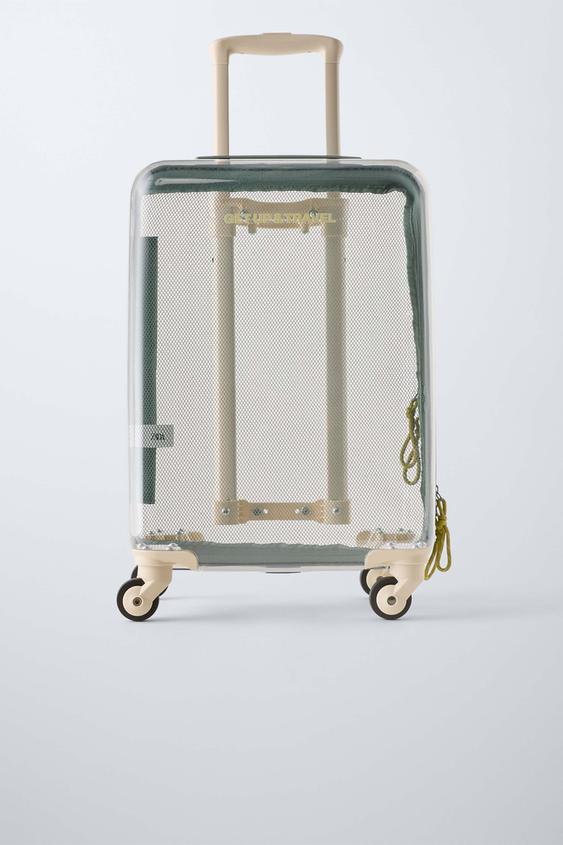 TRAVEL SUITCASE - Green | ZARA India