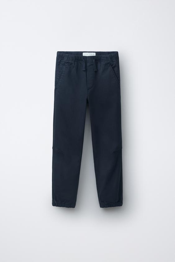 CALÇA JOGGER - Azul-marinho | ZARA Brasil