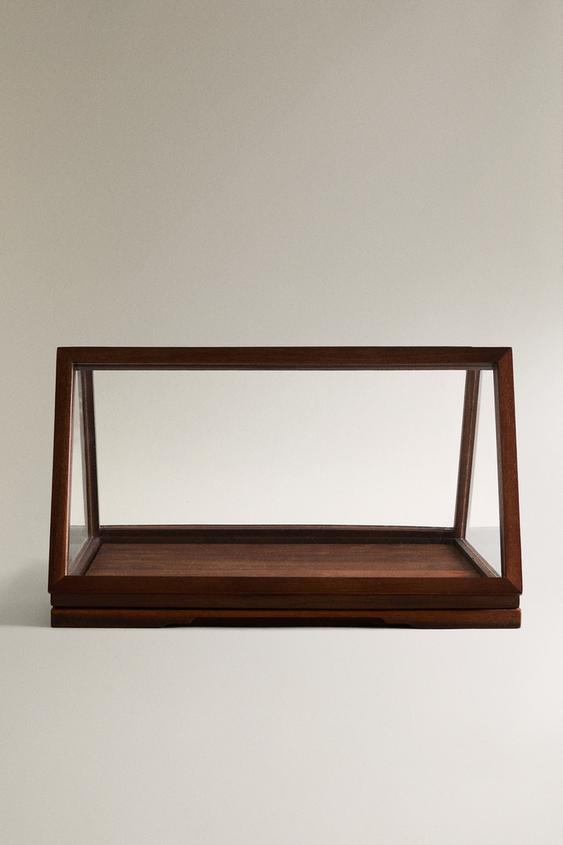 WOODEN DISPLAY STAND - Transparent | ZARA Canada