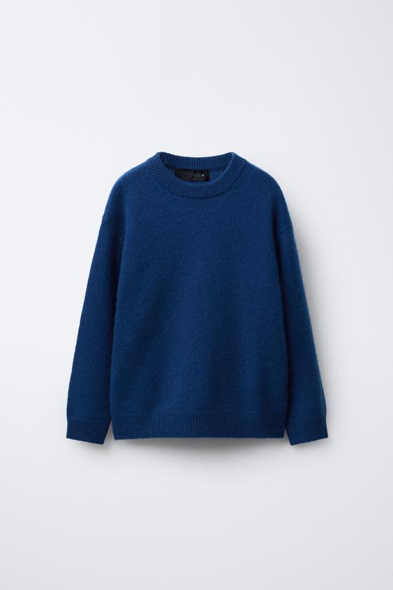 CASHMERE KNIT JUMPER - Electric blue | ZARA Spain