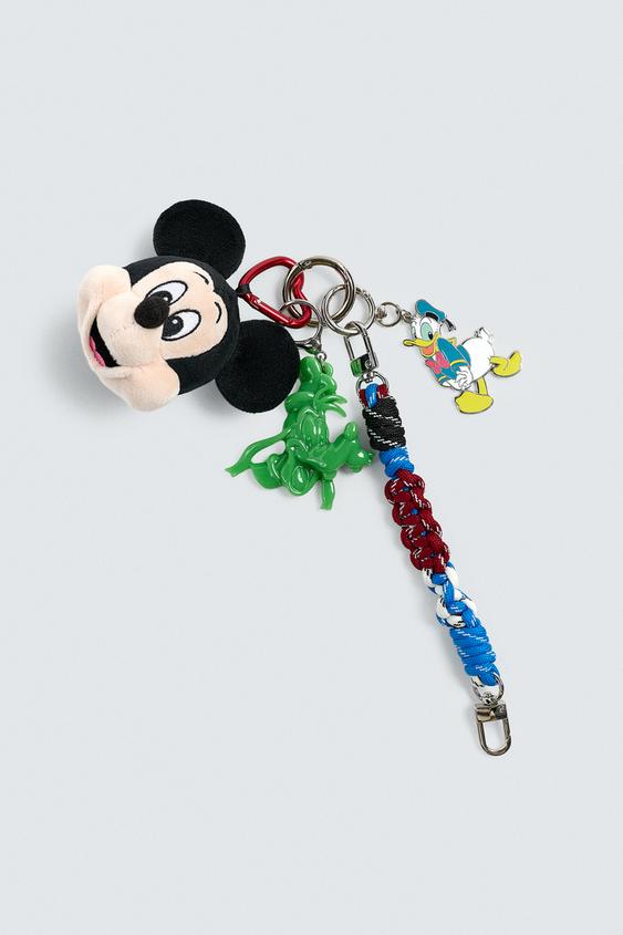 MICKEY MOUSE MULTI-CHARM KEYRING HARRY LAMBERT FOR ZARA X DISNEY - Blue ...