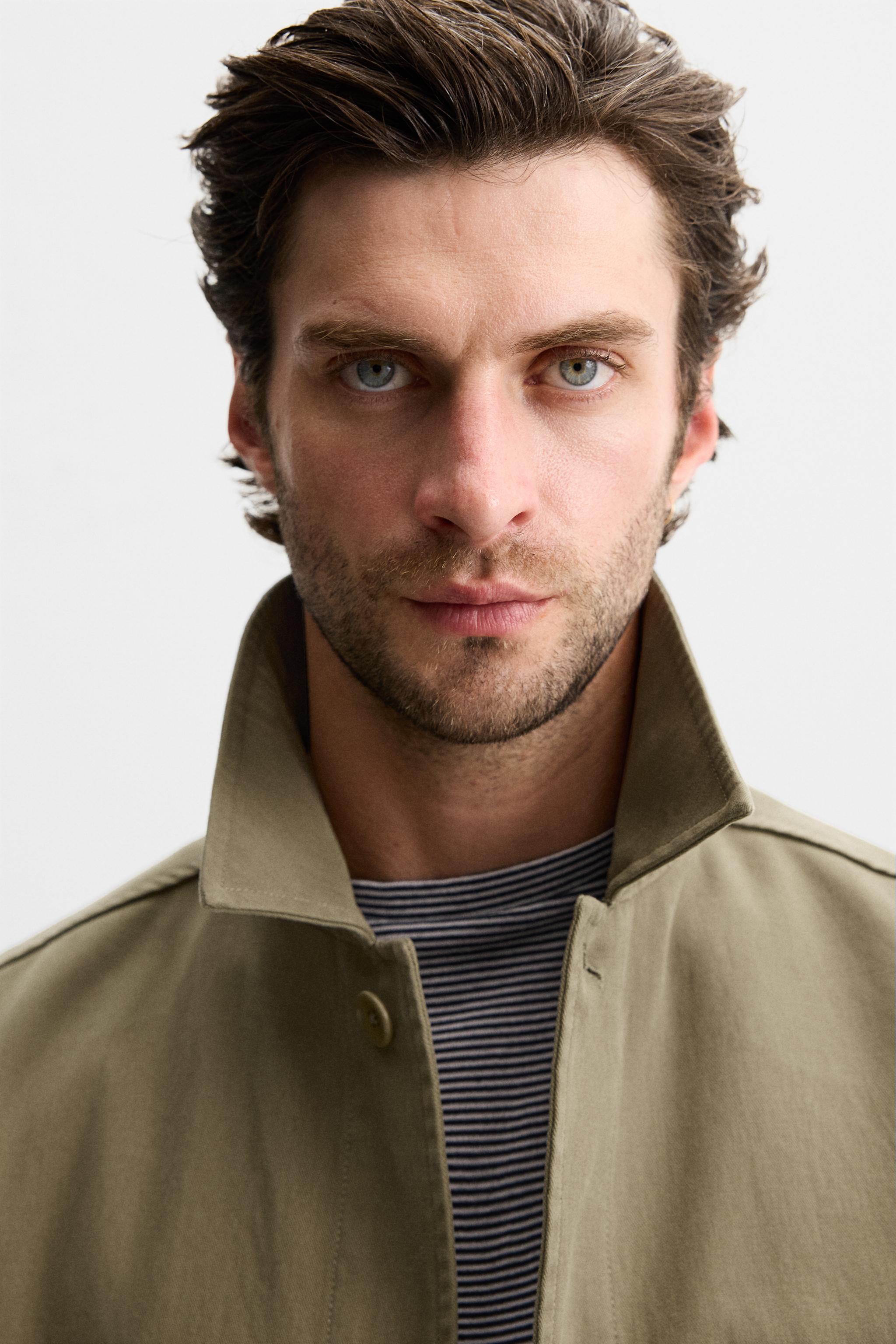 POCKET OVERSHIRT - Light khaki | ZARA United States POCKET OVERSHIRT - Light khaki | ZARA United States