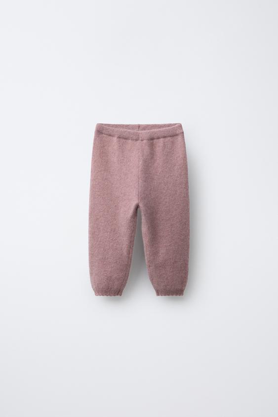 100% CASHMERE BAGGY TROUSERS - Light pink | ZARA United Kingdom