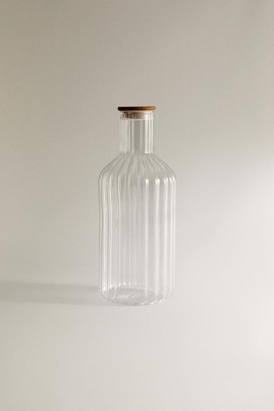 BOROSILICATE GLASS BOTTLE - Transparent | ZARA Canada