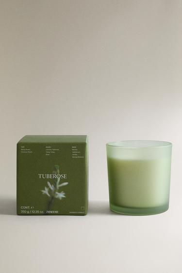 (350 G) TUBEROSE SCENTED CANDLE - Purple | ZARA Ireland