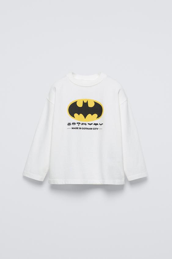 CAMISETA BATMAN © & ™ DC COMICS© - Branco | ZARA Brasil