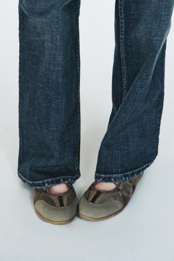 BALERINI SPORT ELASTICI - Verde | ZARA România