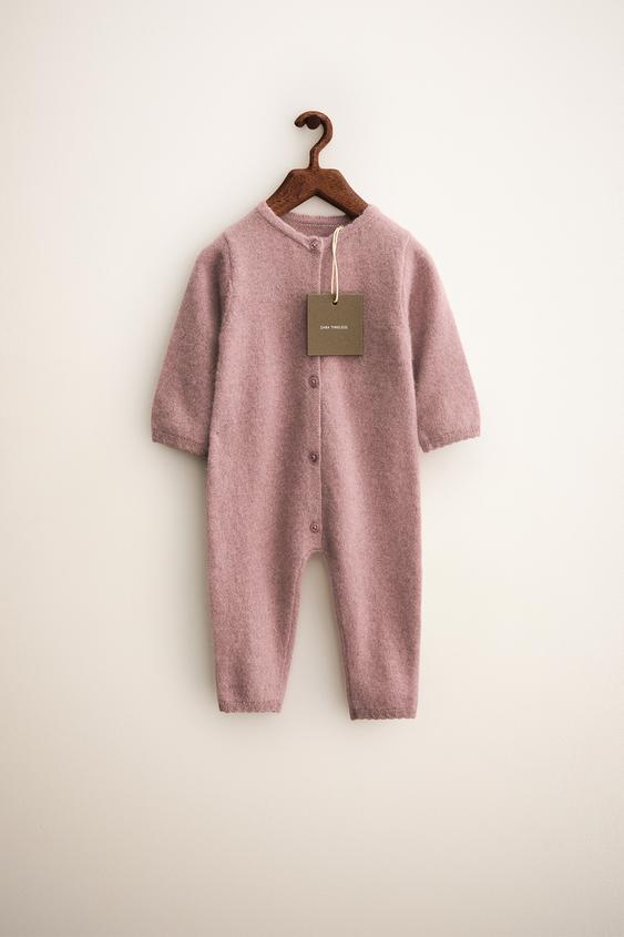 ZARA TIMELESS - MONO LARGO CASHMERE - Rosa claro | ZARA Mexico
