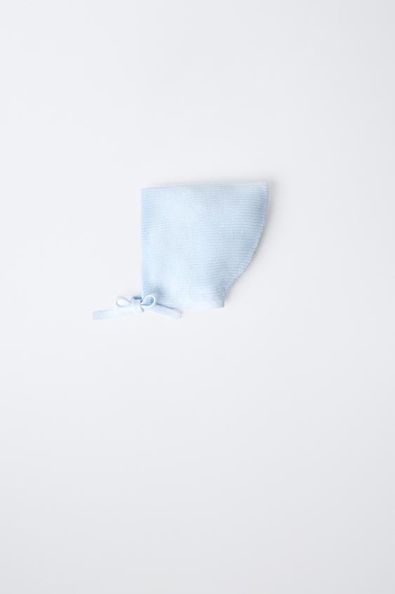 BONNET EN MAILLE - Bleu clair | ZARA France