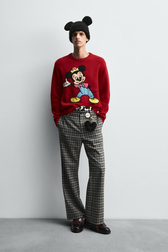 ΠΟΥΛΟΒΕΡ ΜΑΛΛΙ MONTY HARRY LAMBERT FOR ZARA X DISNEY - Κόκκινο | ZARA ...