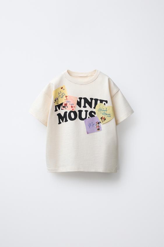 CAMISETA PARCHES MINNIE MOUSE © DISNEY - Crudo | ZARA España