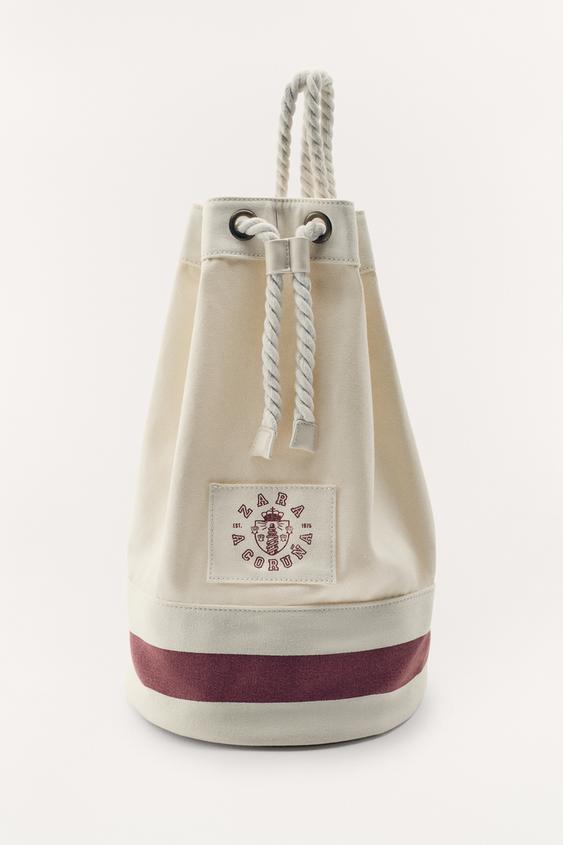 SAC CANVAS 50TH ANNIVERSARY - Écru | ZARA Suisse / Switzerland