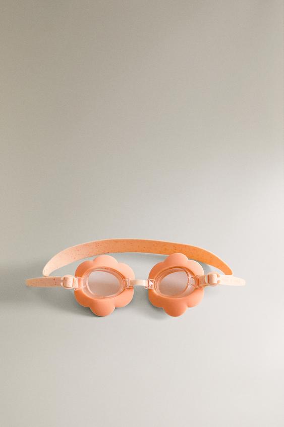 CHILDREN'S FLORAL BEACH DIVING GOGGLES - Pink | ZARA Turkey