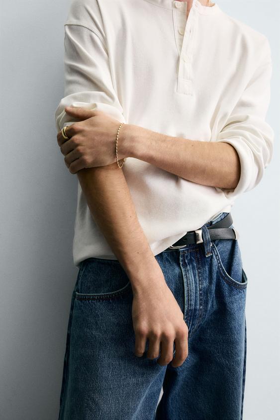 METAL CHAIN LINK BRACELET - Gold | ZARA United Kingdom