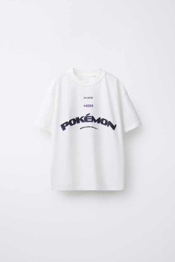 CAMISETA ESTAMPADO GENGAR POKÉMON ™ - Crudo | ZARA España