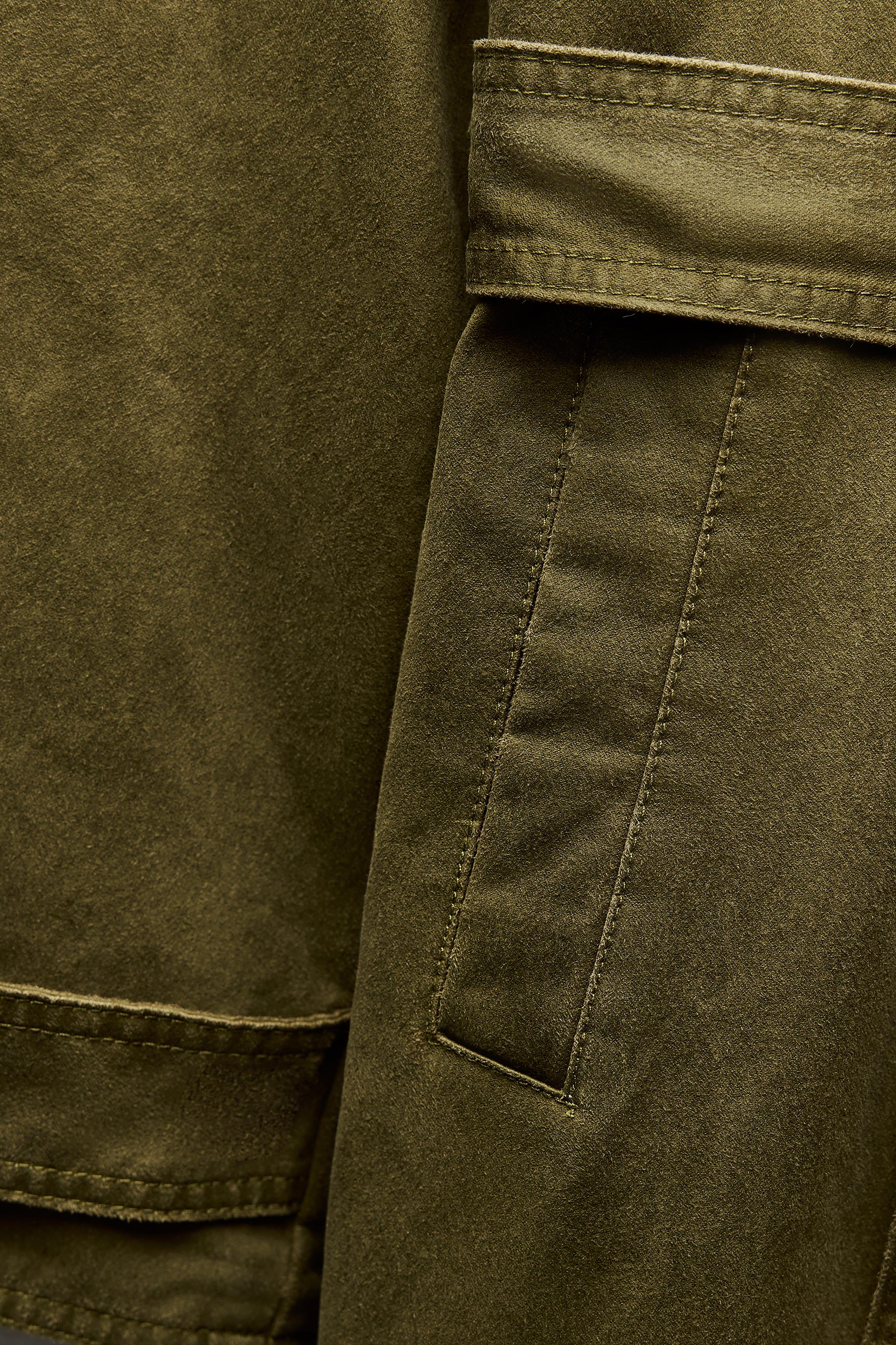 ワックス加工トレンチコート - ライトカーキ | ZARA Japan / 日本 ワックス加工トレンチコート - ライトカーキ | ZARA Japan / 日本