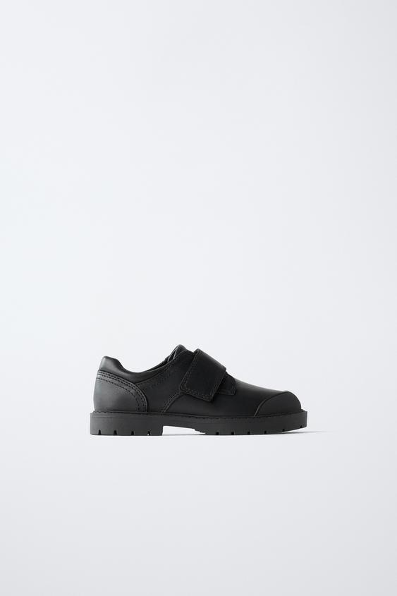 CHAUSSURES D'ÉCOLIER EN CUIR - Noir | ZARA France