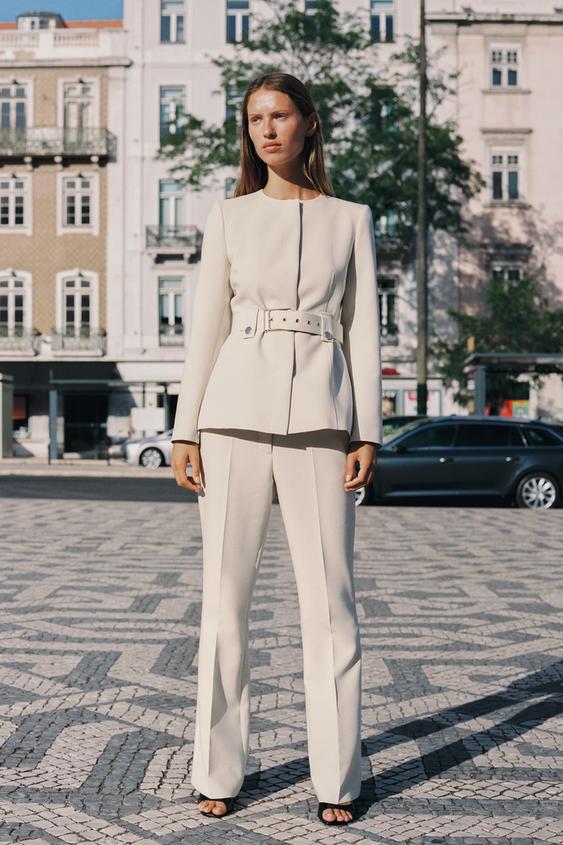 SET SACOU ȘI PANTALONI | ZARA România